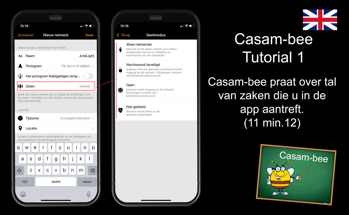 Casam-bee tutorial 1 – Art4Light