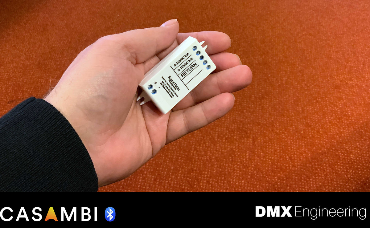 DMX Engeneering Scene10cas / 0-10V naar Casambi scenes interface ...